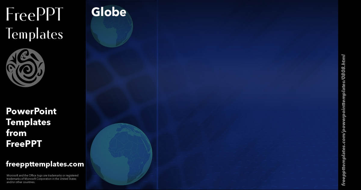 Globe 05 - PowerPoint Templates