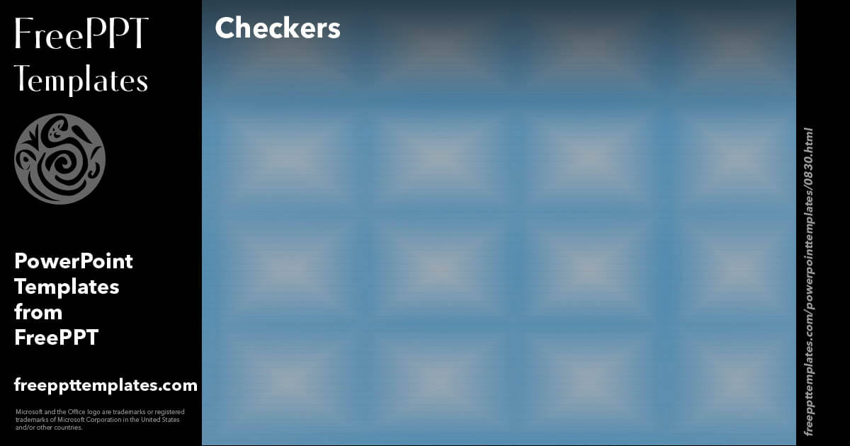 Checkers 04 - PowerPoint Templates