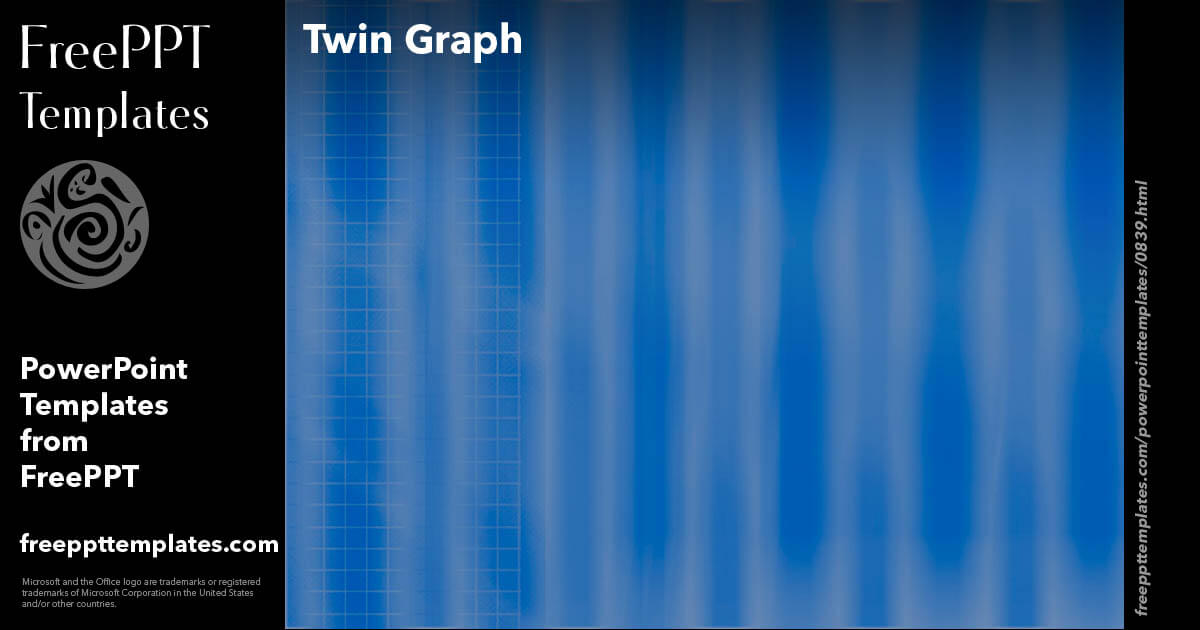 Twin Graph - PowerPoint Templates