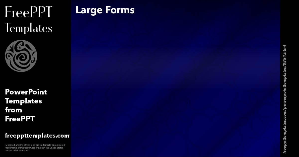 Large Forms - PowerPoint Templates