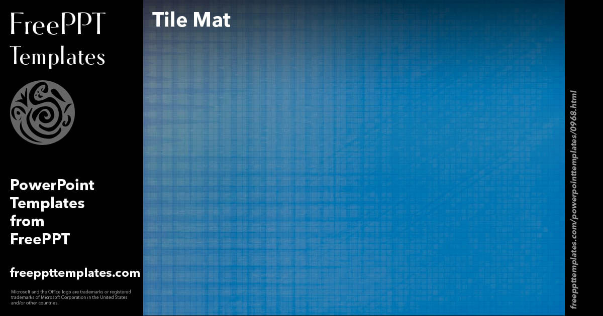 Tile Mat - PowerPoint Templates
