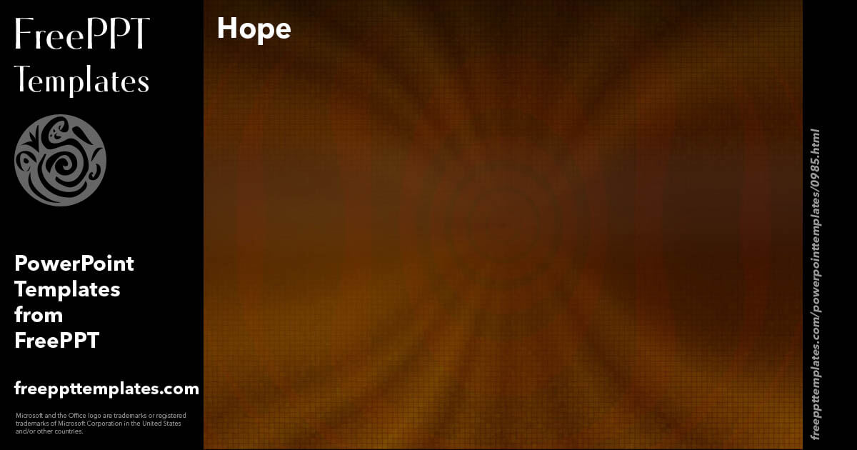 Hope - PowerPoint Templates