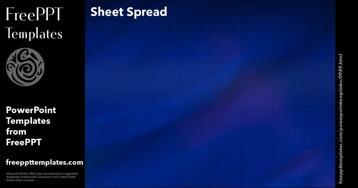 Sheet Spread - PowerPoint Templates