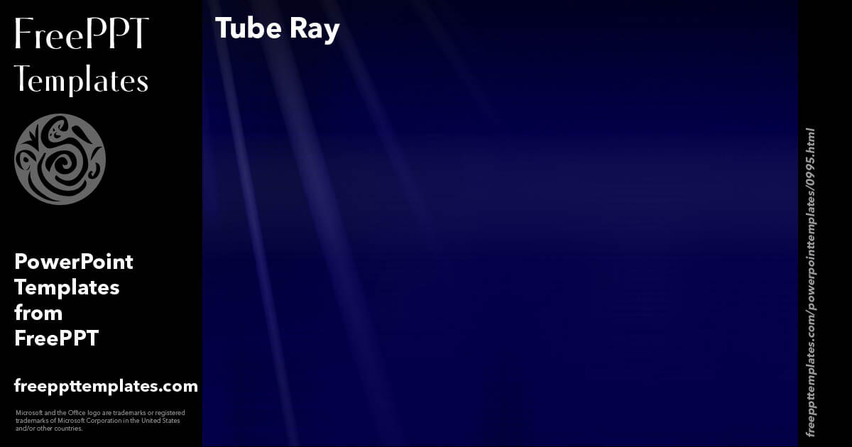 Tube Ray - PowerPoint Templates