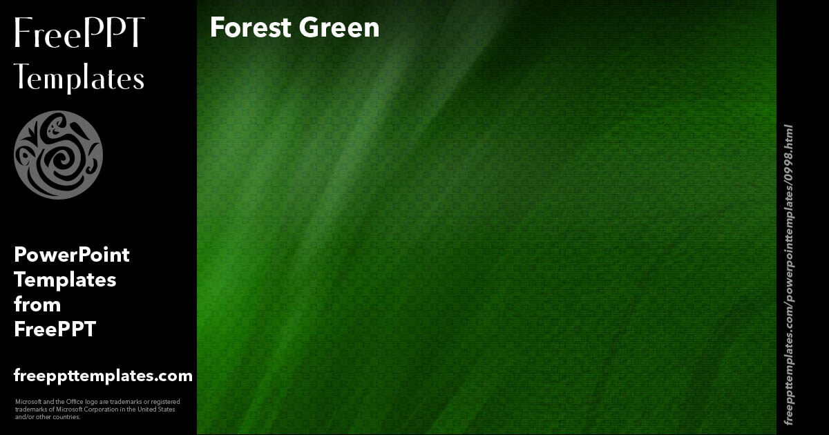 Forest Green - PowerPoint Templates