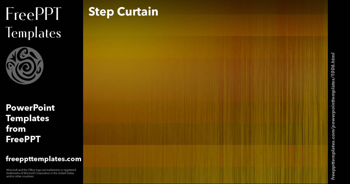 Step Curtain - PowerPoint Templates