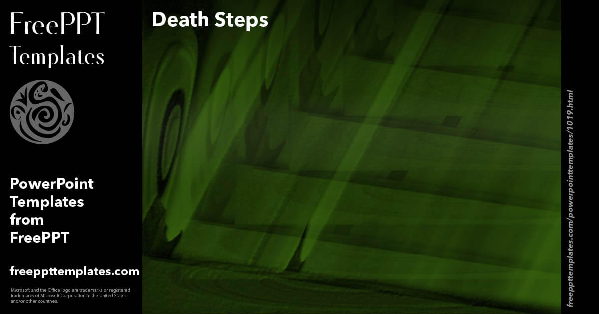 Death Steps - PowerPoint Templates