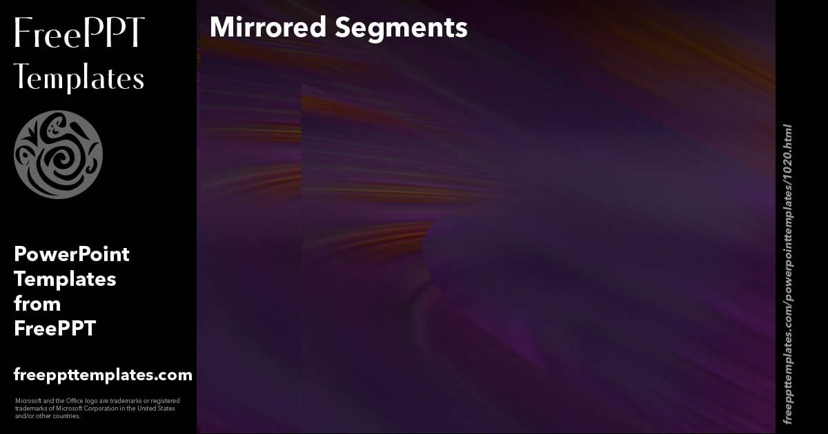 Mirrored Segments - PowerPoint Templates