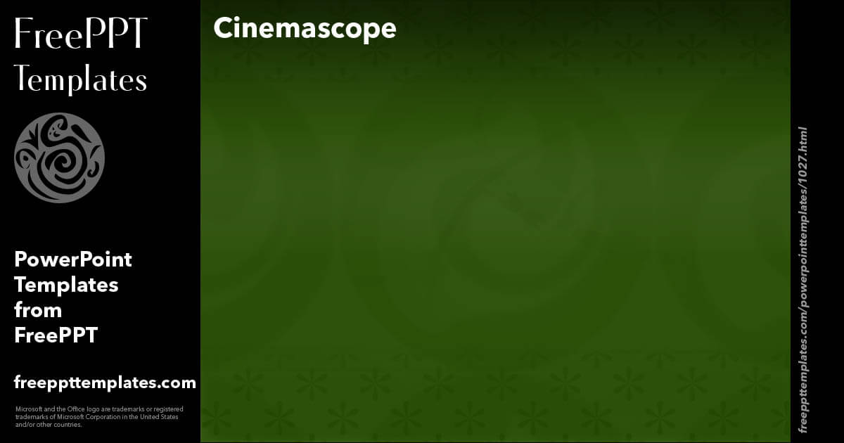 Cinemascope - PowerPoint Templates
