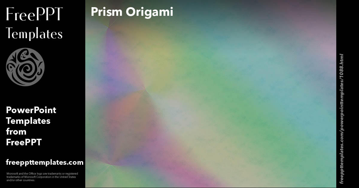 Prism Origami - PowerPoint Templates