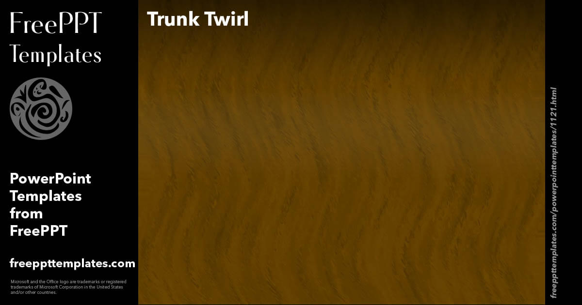 Trunk Twirl - PowerPoint Templates