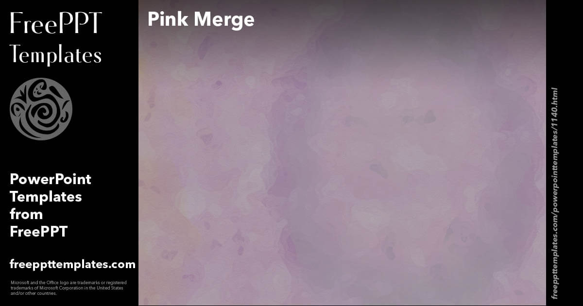 Pink Merge - PowerPoint Templates