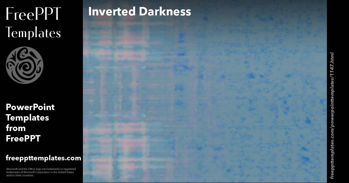 Inverted Darkness - PowerPoint Templates
