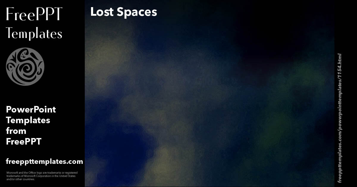 Lost Spaces - PowerPoint Templates