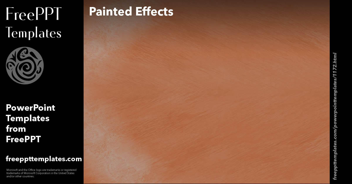 Painted Effects 01 - PowerPoint Templates