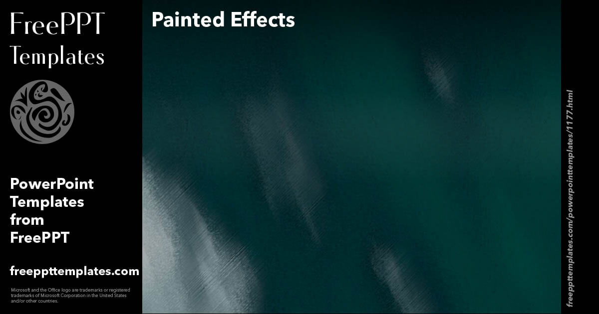 Painted Effects 04 - PowerPoint Templates