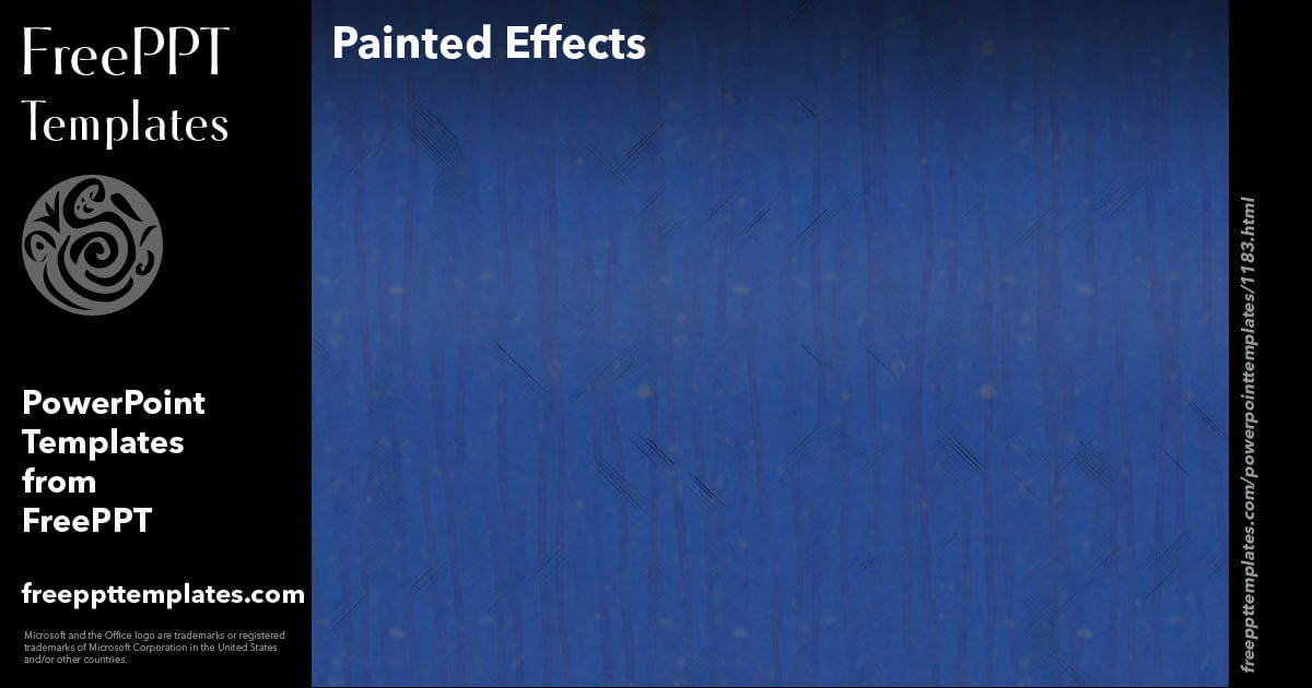 Painted Effects 06 - PowerPoint Templates