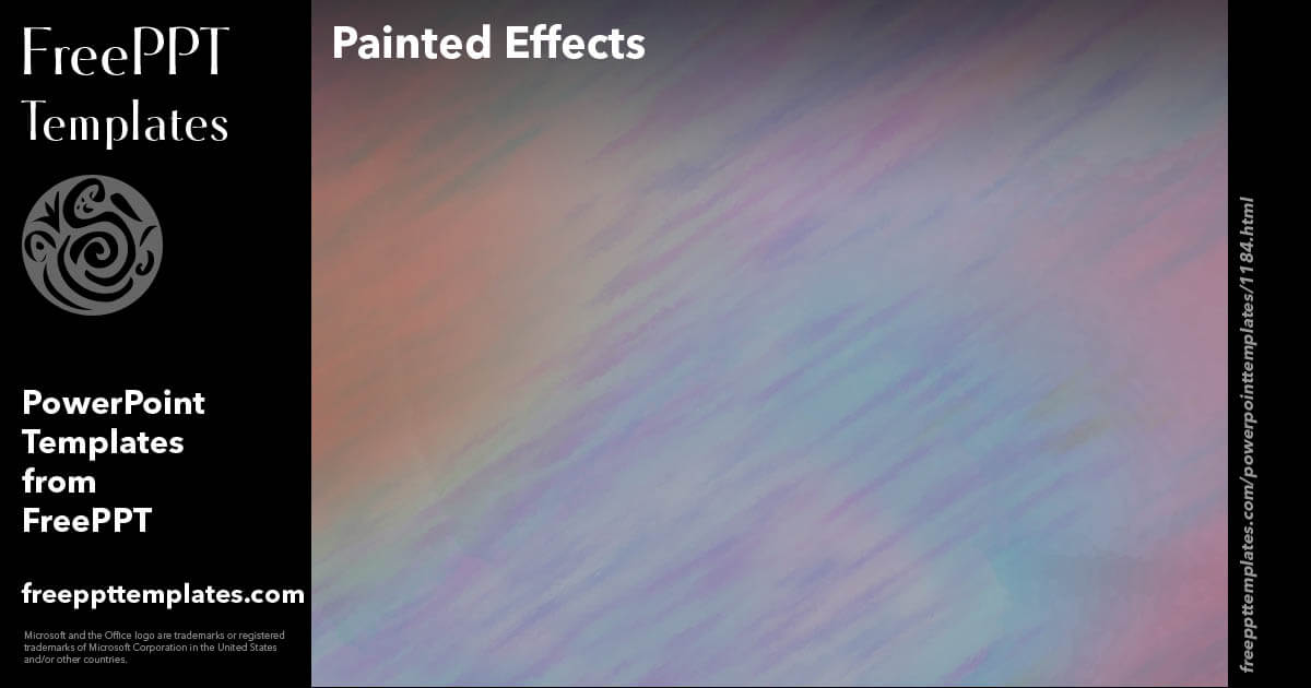 Painted Effects 07 - PowerPoint Templates