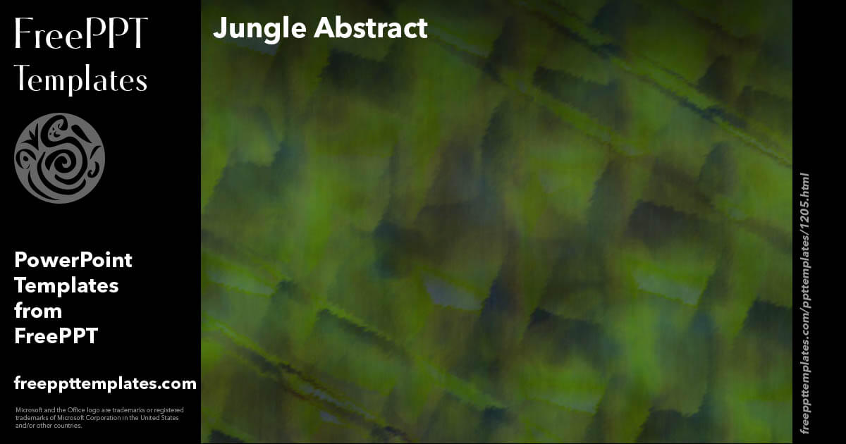 Jungle Abstract - PowerPoint Templates