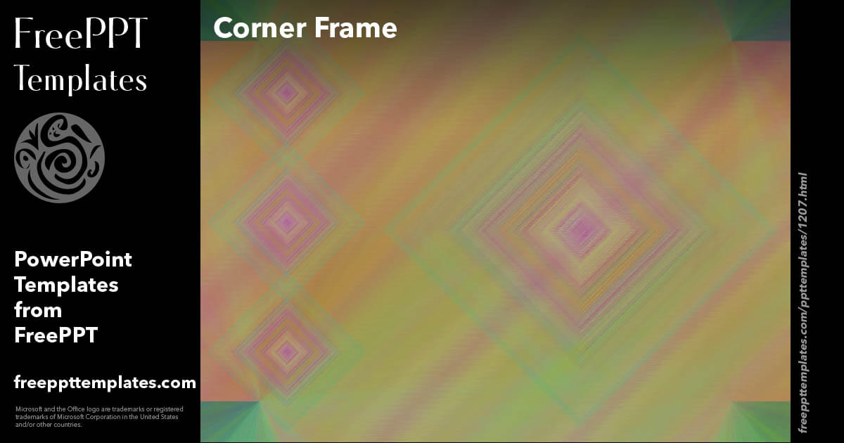 Corner Frame - PowerPoint Templates