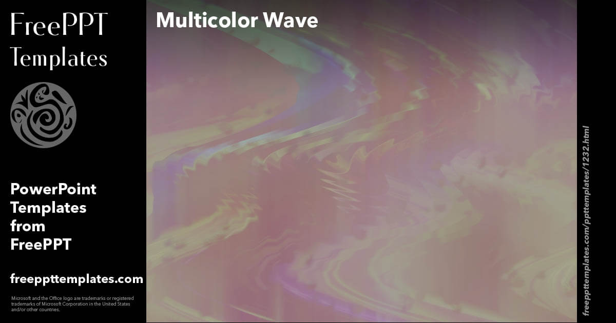 Multicolor Wave - PowerPoint Templates
