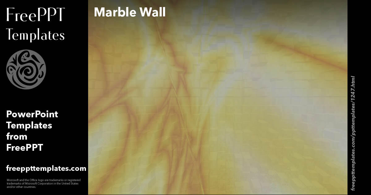 Marble Wall - PowerPoint Templates