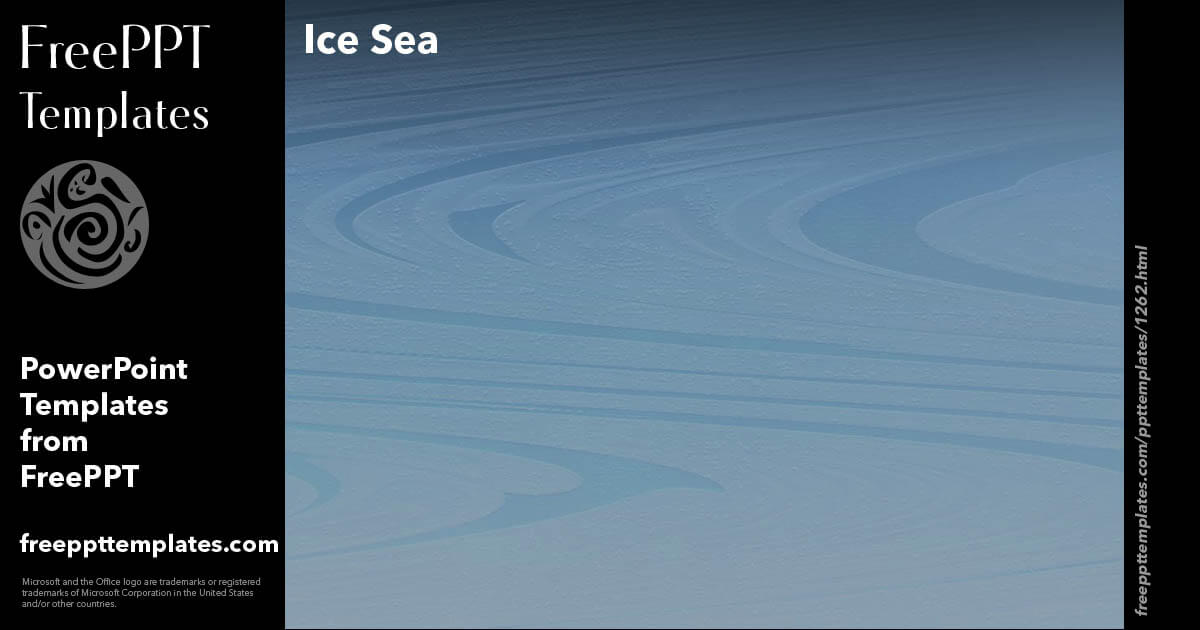 Ice Sea - PowerPoint Templates