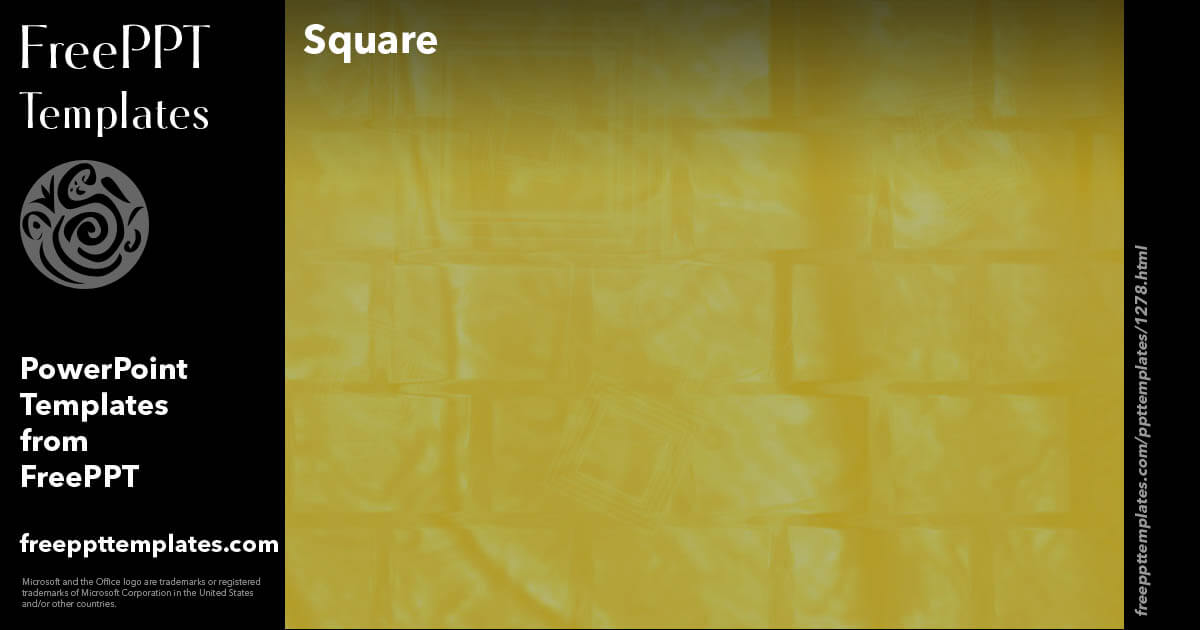 Square 06 - PowerPoint Templates