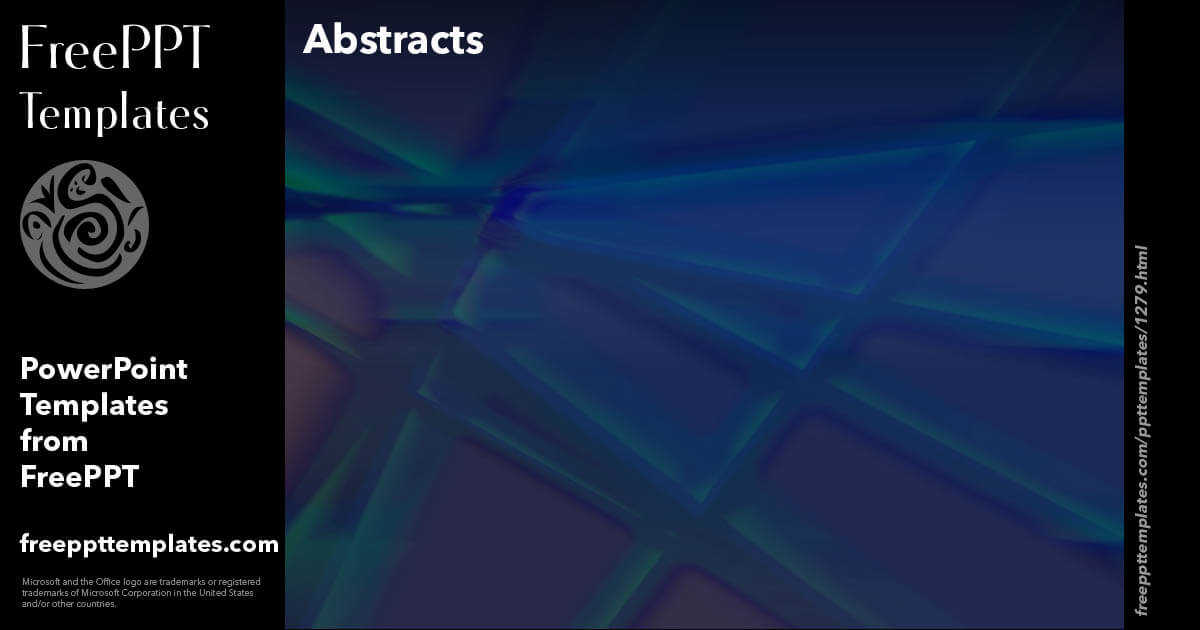Abstracts 14 - PowerPoint Templates