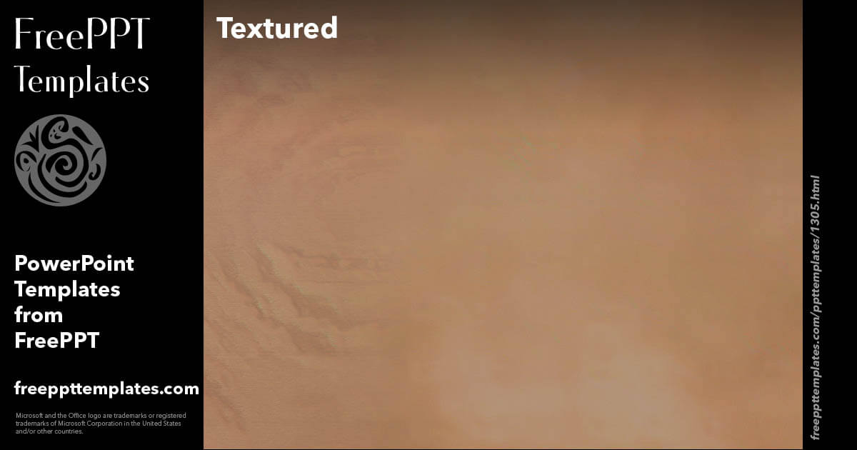 Textured 169 - PowerPoint Templates
