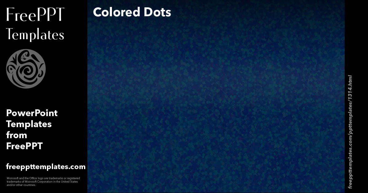 Colored Dots - PowerPoint Templates
