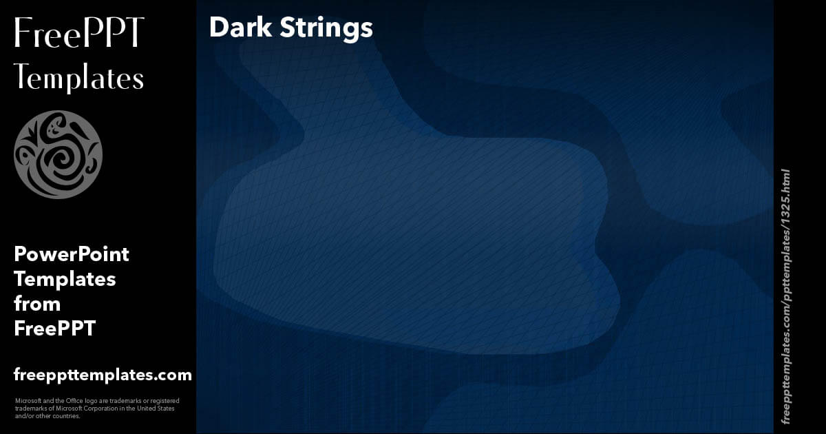 Dark Strings - PowerPoint Templates