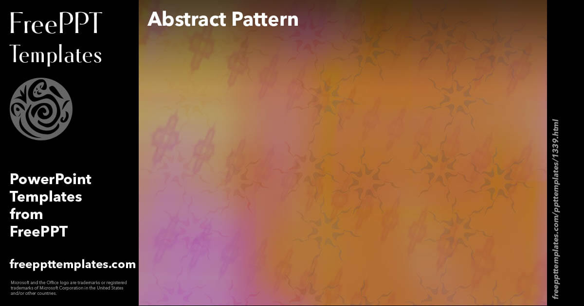 Abstract Pattern - PowerPoint Templates