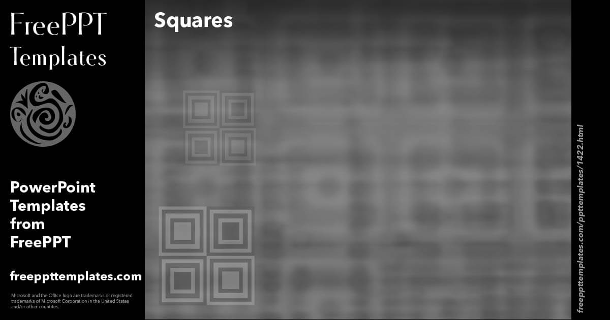Squares 09 - PowerPoint Templates