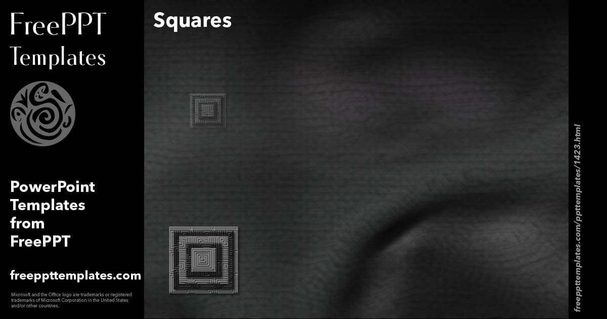Squares 10 - PowerPoint Templates