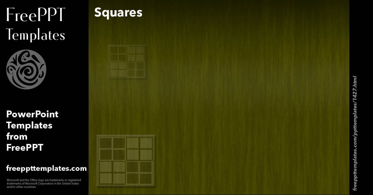 Squares 14 - PowerPoint Templates
