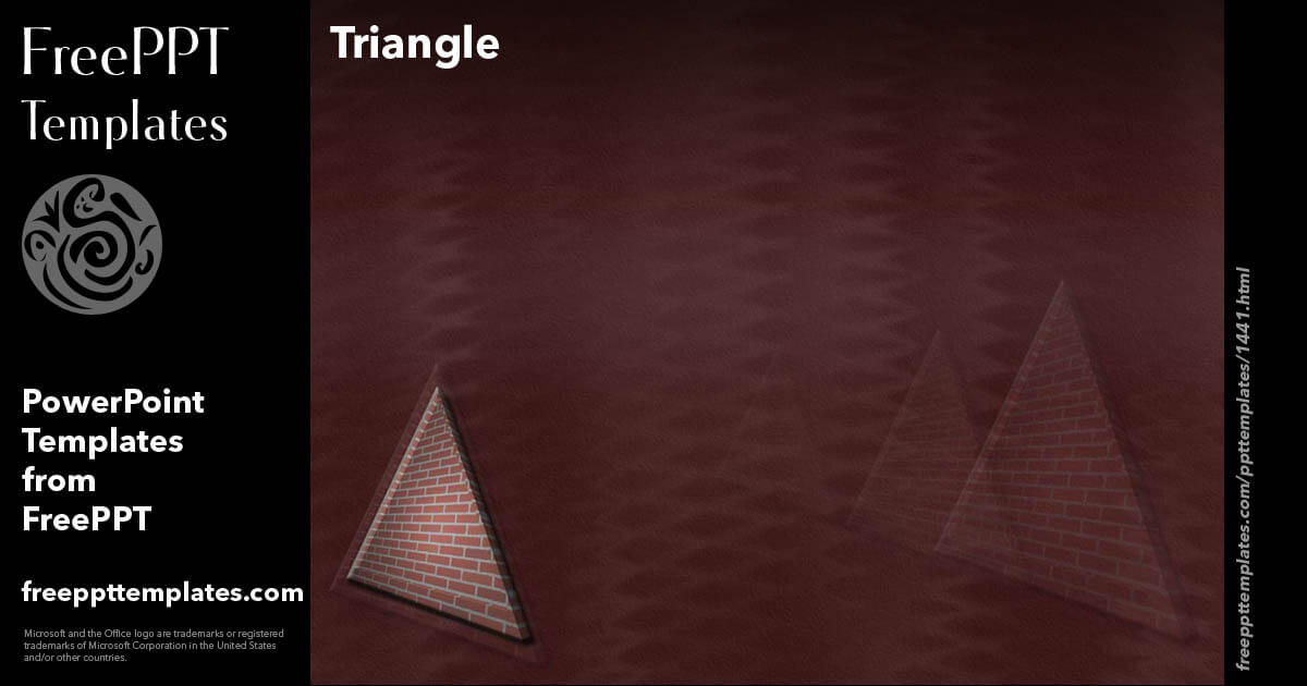 Triangle 08 - PowerPoint Templates
