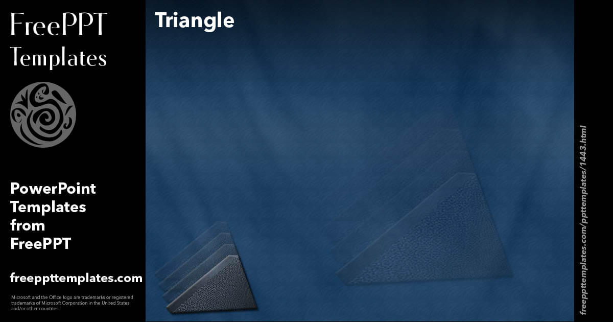 Triangle 10 - PowerPoint Templates