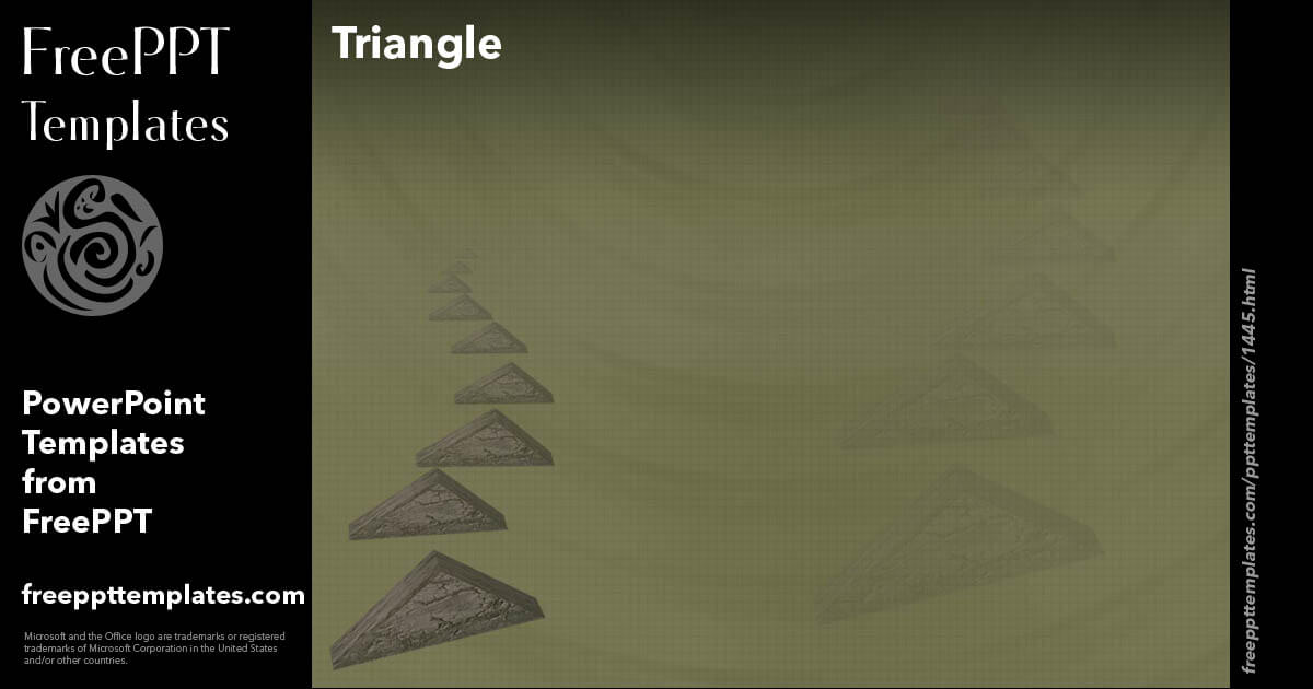 Triangle 12 - PowerPoint Templates