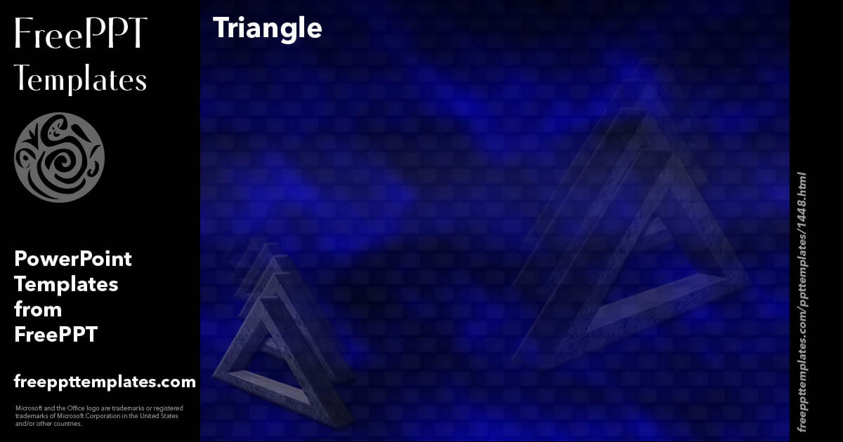 Triangle 15 - PowerPoint Templates