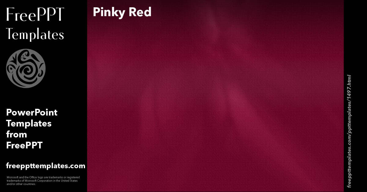 Pinky Red - PowerPoint Templates