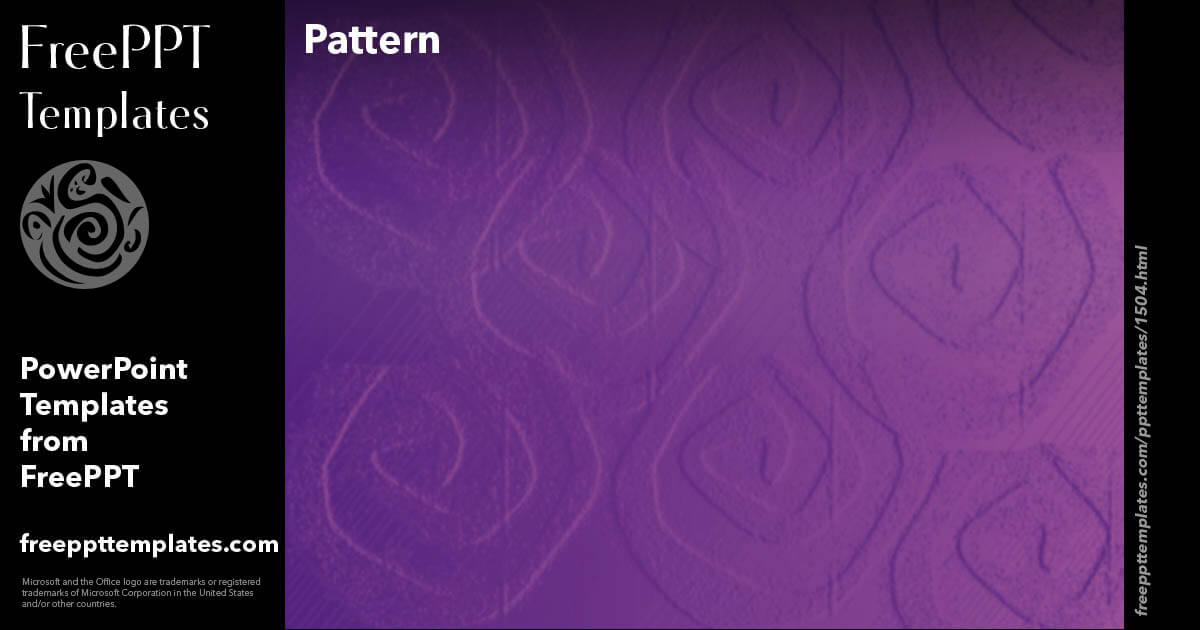 Pattern 155 - PowerPoint Templates