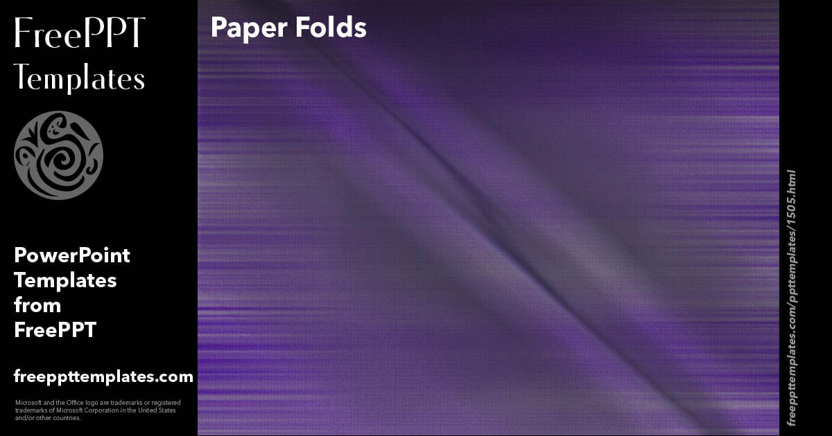 Paper Folds - PowerPoint Templates