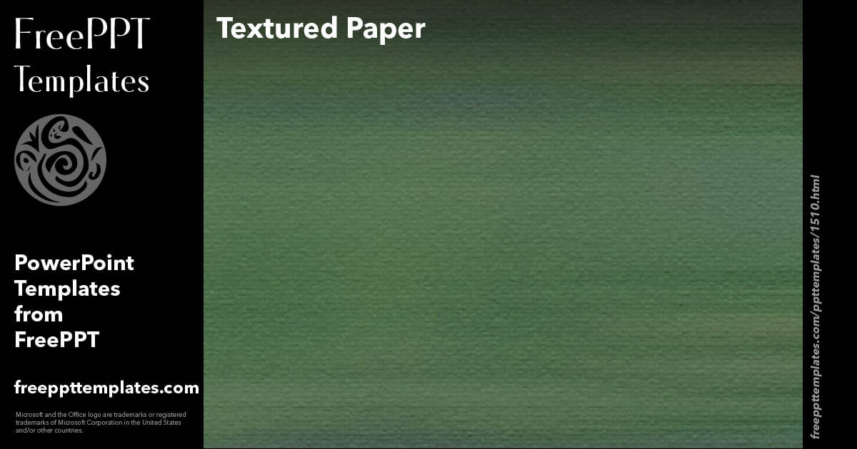 Textured Paper 02 - PowerPoint Templates