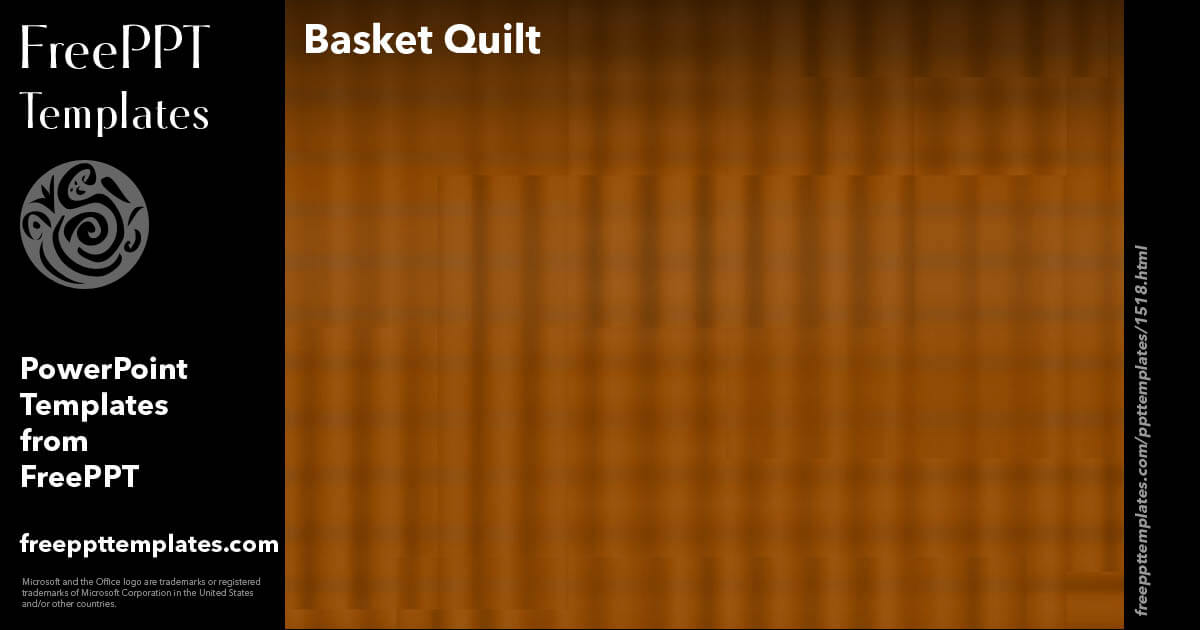 Basket Quilt - PowerPoint Templates