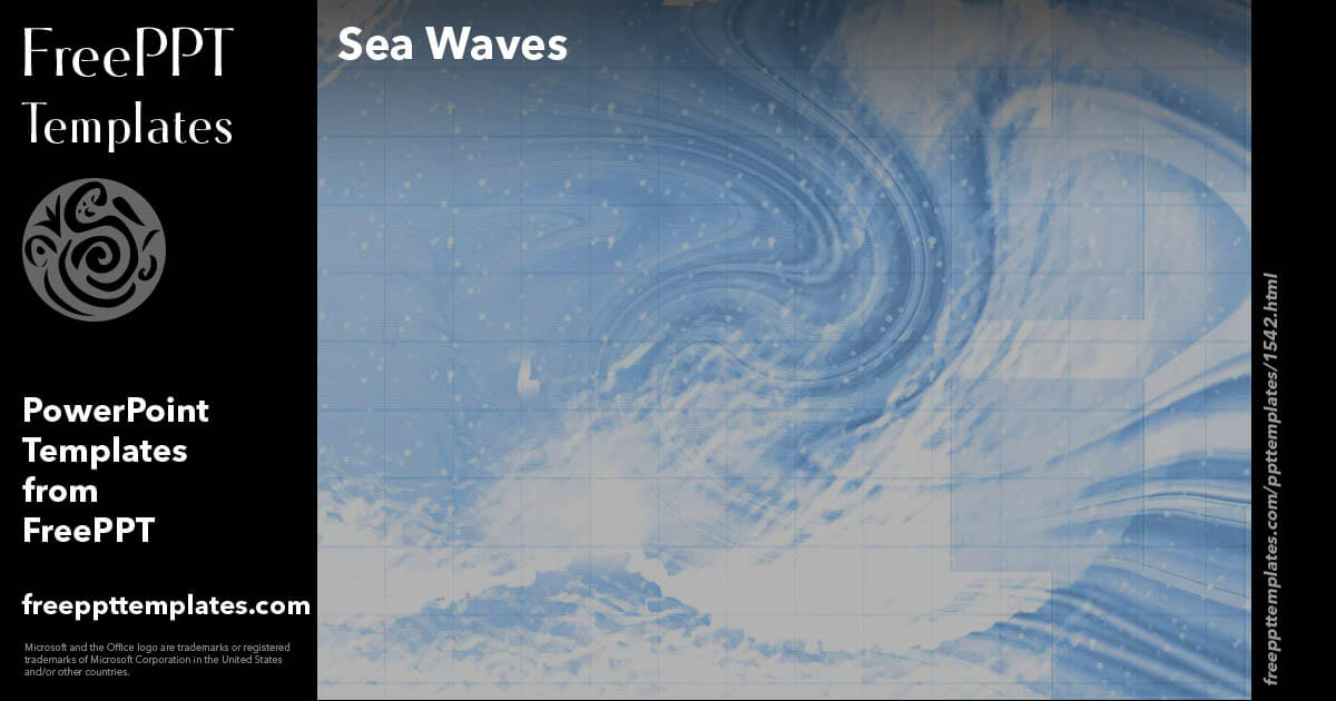 Sea Waves - PowerPoint Templates