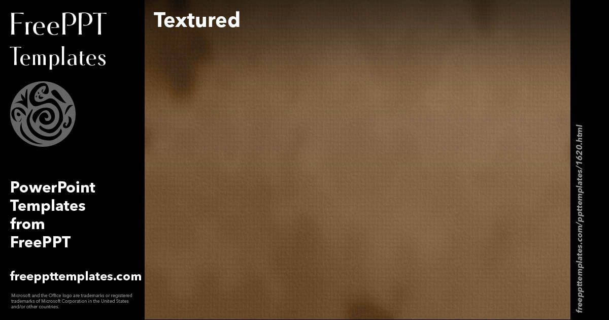 Textured 181 - PowerPoint Templates