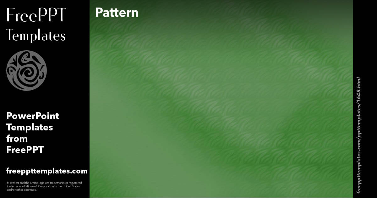 Pattern 176 - PowerPoint Templates