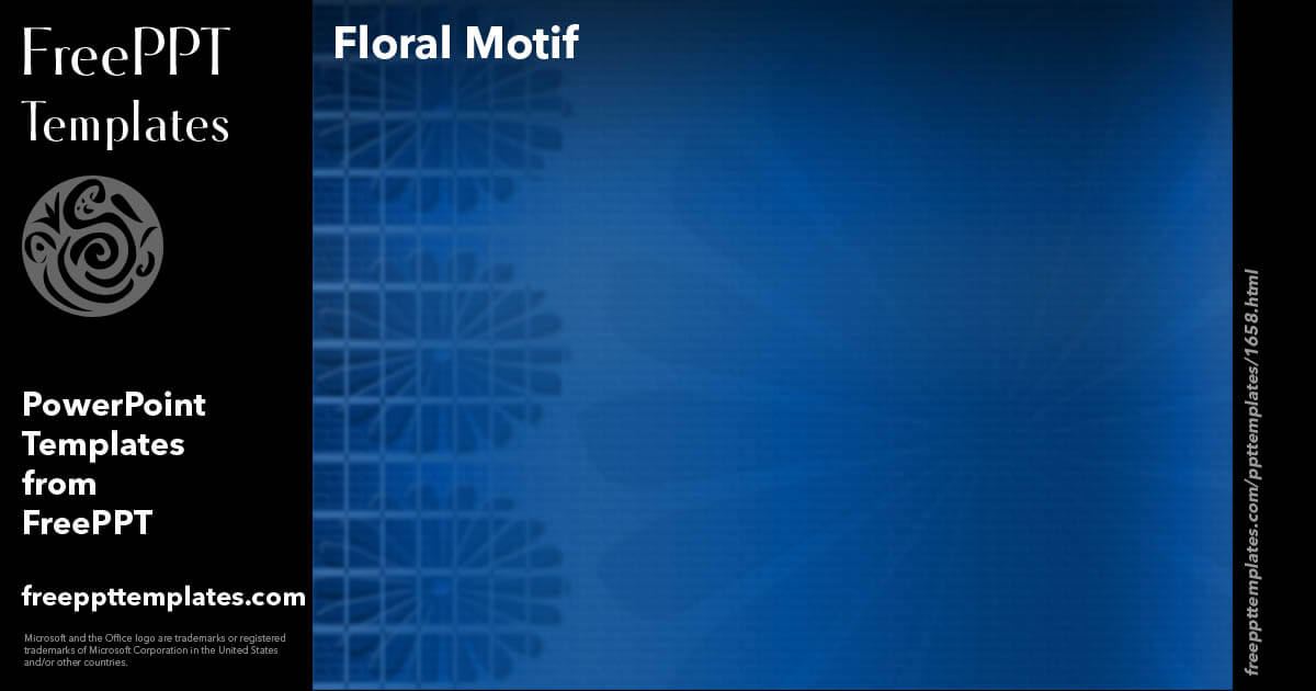 Floral Motif 01 - PowerPoint Templates