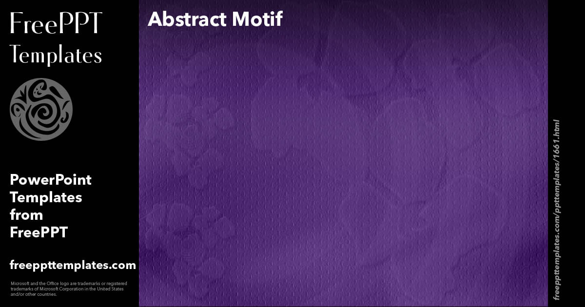 Abstract Motif 02 - PowerPoint Templates